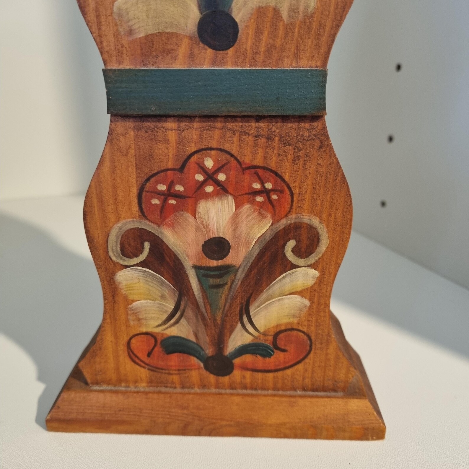 Mora Table Clock, Hand Painted Swedish Vintage Wooden Table Clock ...