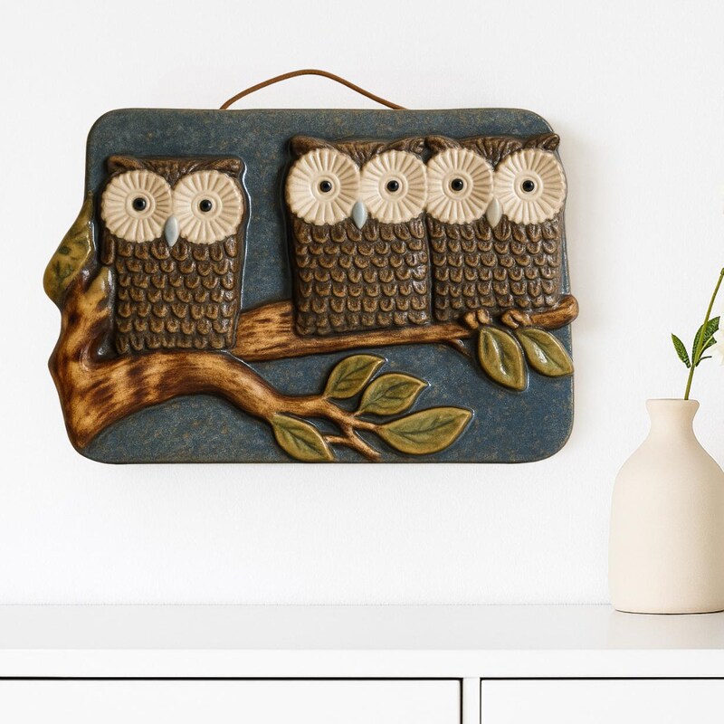 Owl Wall Plaque - Etsy