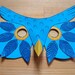 Owl Mask Printable Mask Paper Craft Kit Kid's Activity - Etsy