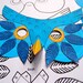 Owl Mask - Printable Mask - Paper Craft Kit - Kid's Activity - Etsy Canada