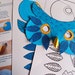 Owl Mask - Printable Mask - Paper Craft Kit - Kid's Activity - Etsy
