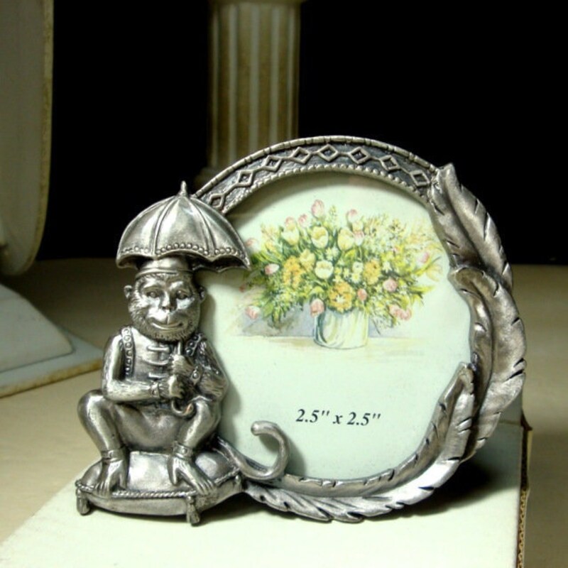 Monkey Picture Frame - Etsy