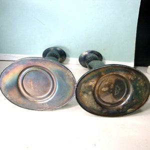 Candlesticks, PAIR of WILCOX SP Co. International, Style 8517 Candle ...