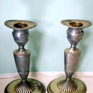 Candlesticks, PAIR of WILCOX SP Co. International, Style 8517 Candle ...