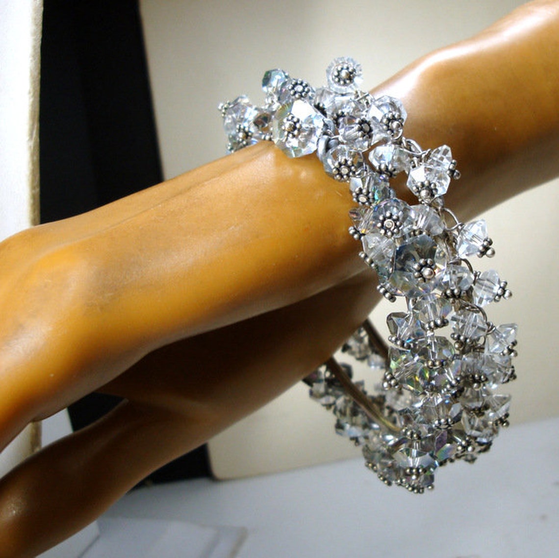 2 Tones of Jingle Jangle Bangles Frilly Bracelets Elegant - Etsy