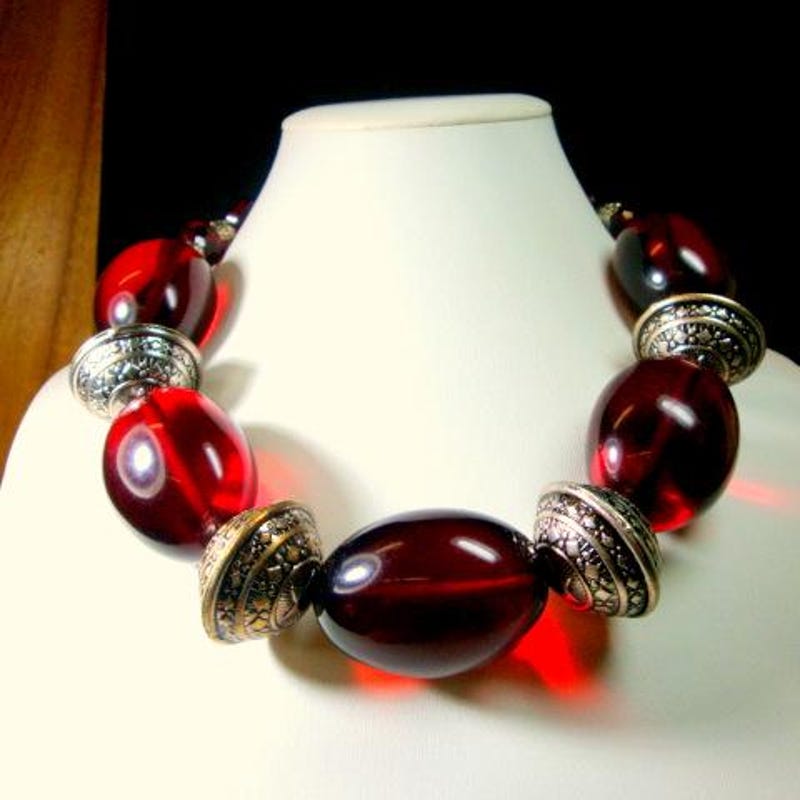Bakelite Necklace - Etsy