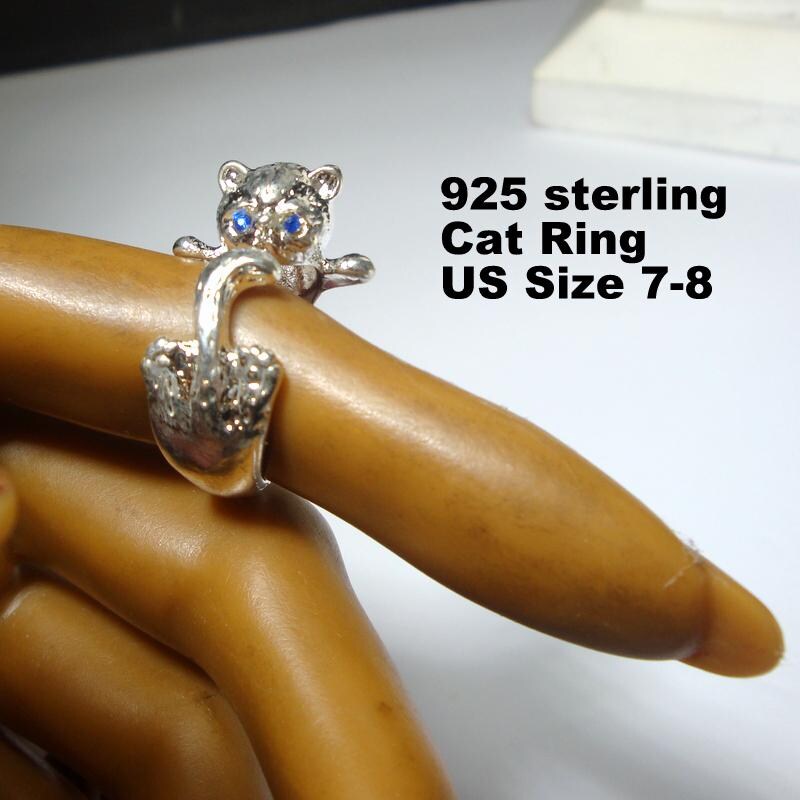 Adjustable Cat Ring - Etsy