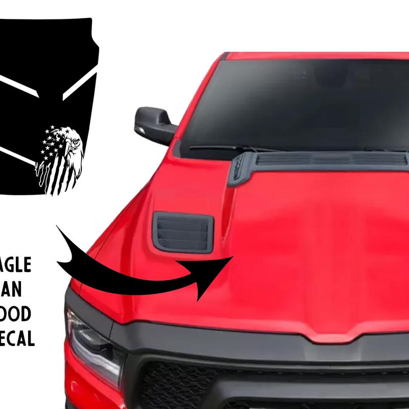 Hood Wrap Decal - Etsy