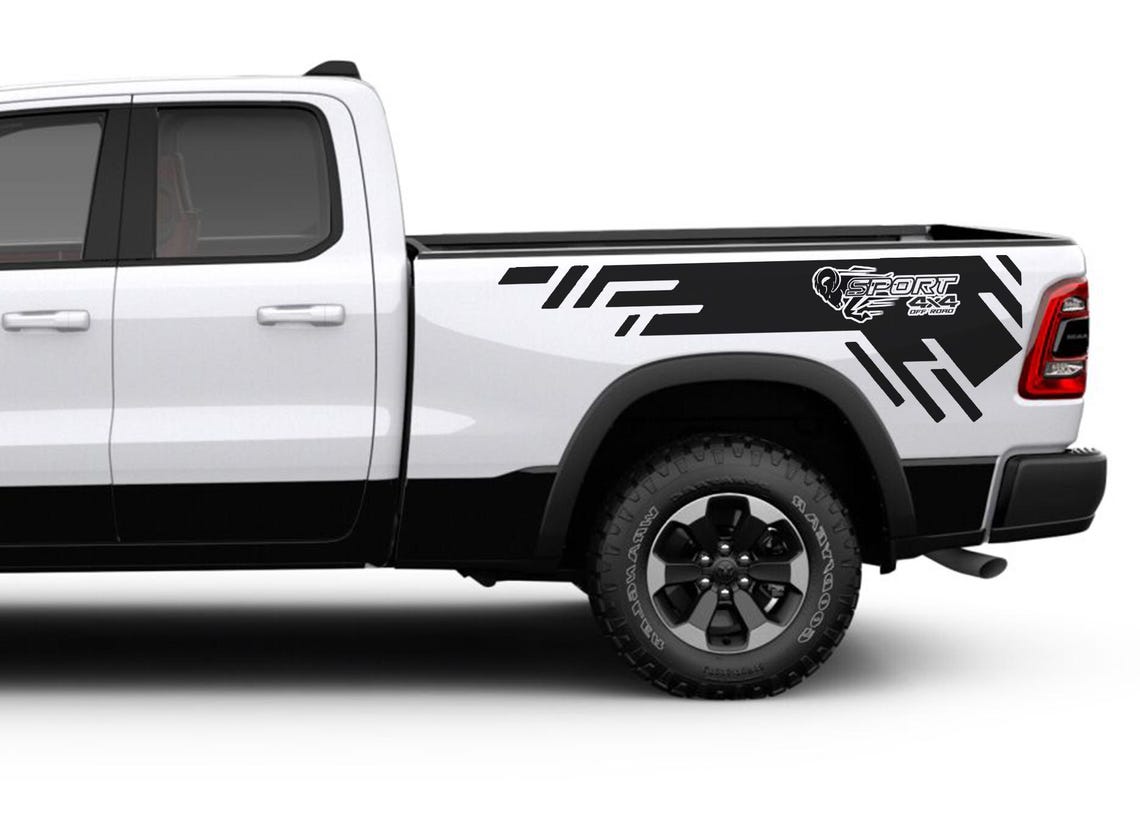 2 Sport Rear Side Truck Decal - Etsy