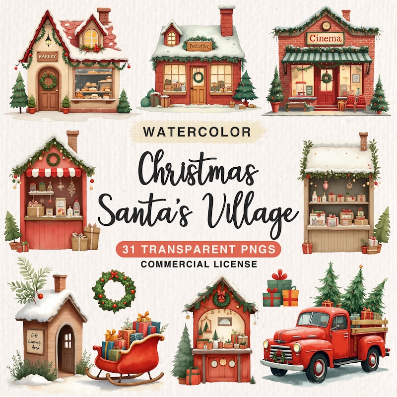 Santa Grotto Wall - Etsy