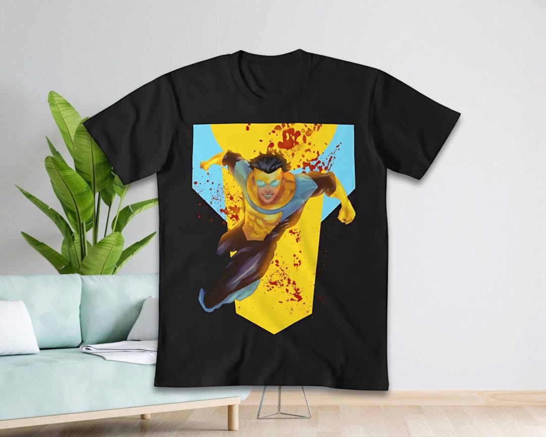 Invincible T Shirt, Invincible Mark Superhero Sweatshirt, Limited ...