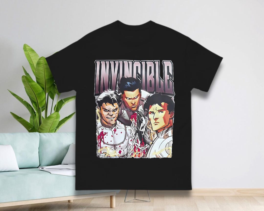 Invincible Viltrumite Mark T Shirt, Invincible Superhero Comic ...