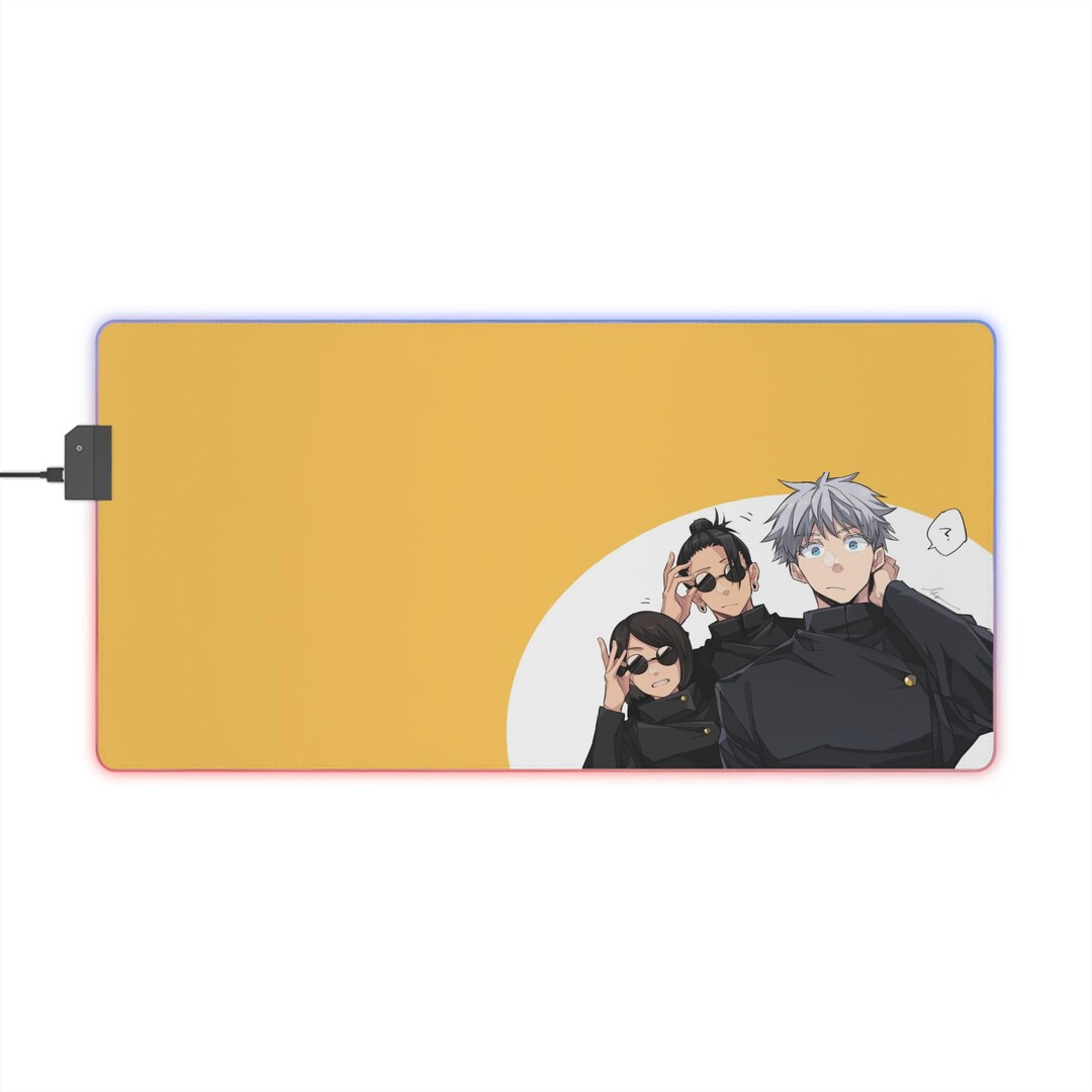 JJK / Jujutsu Kaisen RGB Gaming Mouse Pad - Etsy