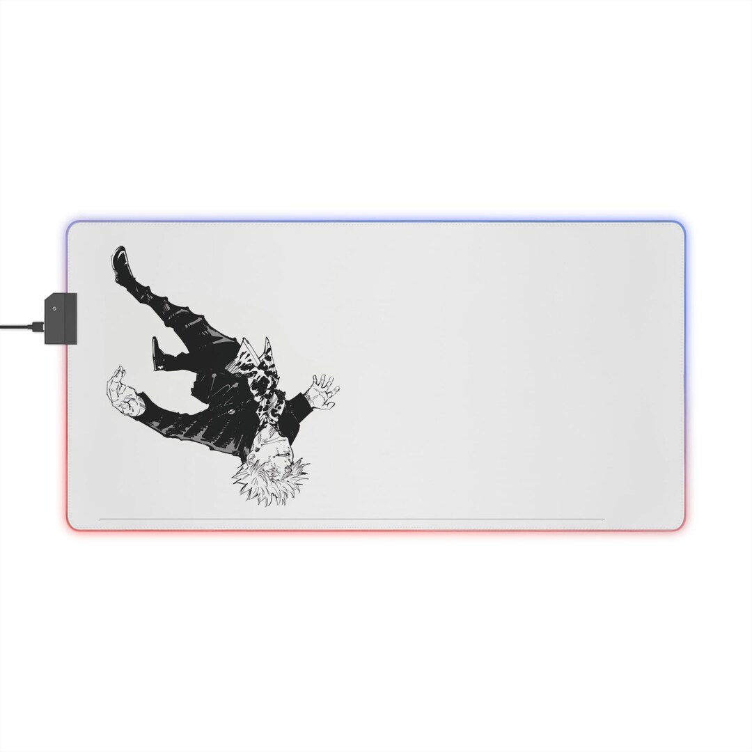 JJK / Jujutsu Kaisen Gojo RGB Gaming Mouse Pad / Desk Mat - Etsy