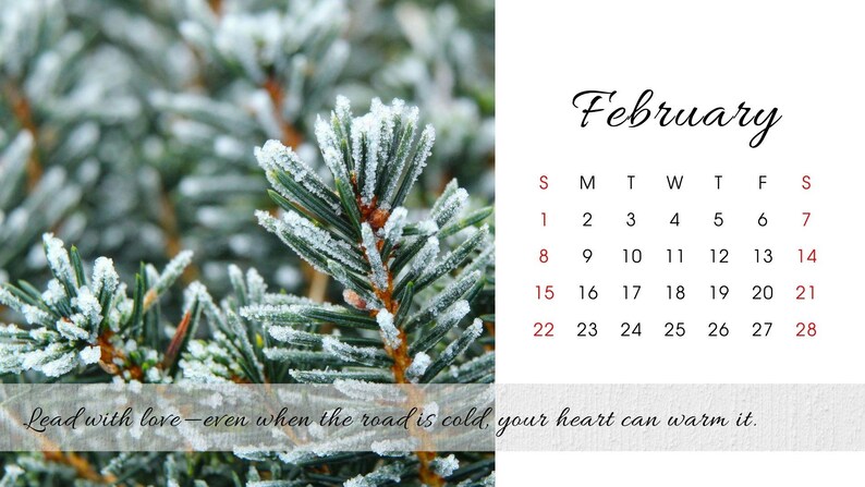 Calendrier 2026 de citations inspirantes - 12 dictons mensuels ...