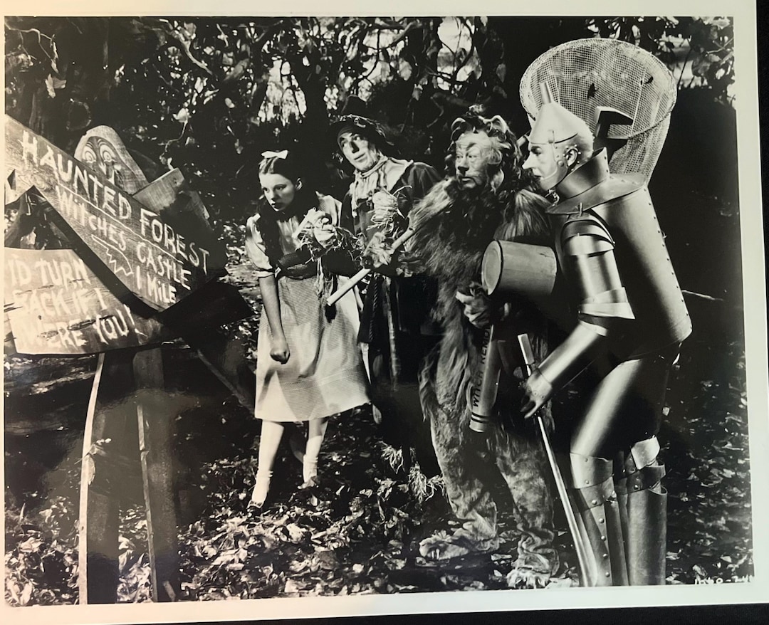 Wizard of Oz Haunted Forest Print - Etsy