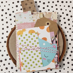 Mixed Scrap Paper Pack: 50+ Sheets for Junk Journals & Cardmaking - Etsy