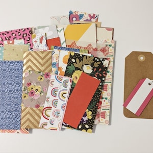 Mixed Scrap Paper Pack: 50+ Sheets for Junk Journals & Cardmaking - Etsy
