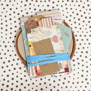 Mixed Scrap Paper Pack: 50+ Sheets for Junk Journals & Cardmaking - Etsy