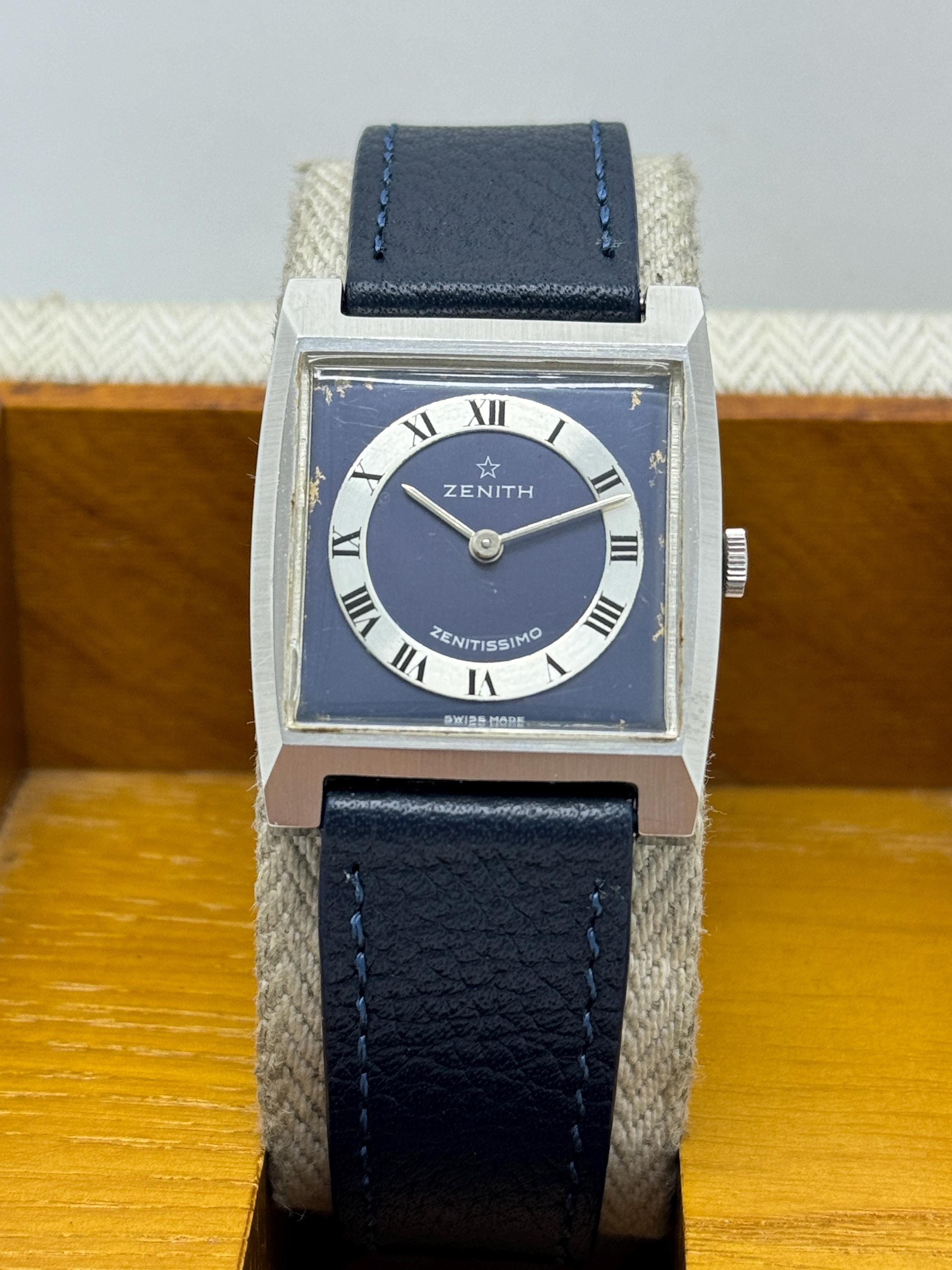 Vintage Zenith Zenitissimo 1970's Men Wristwatch - Etsy