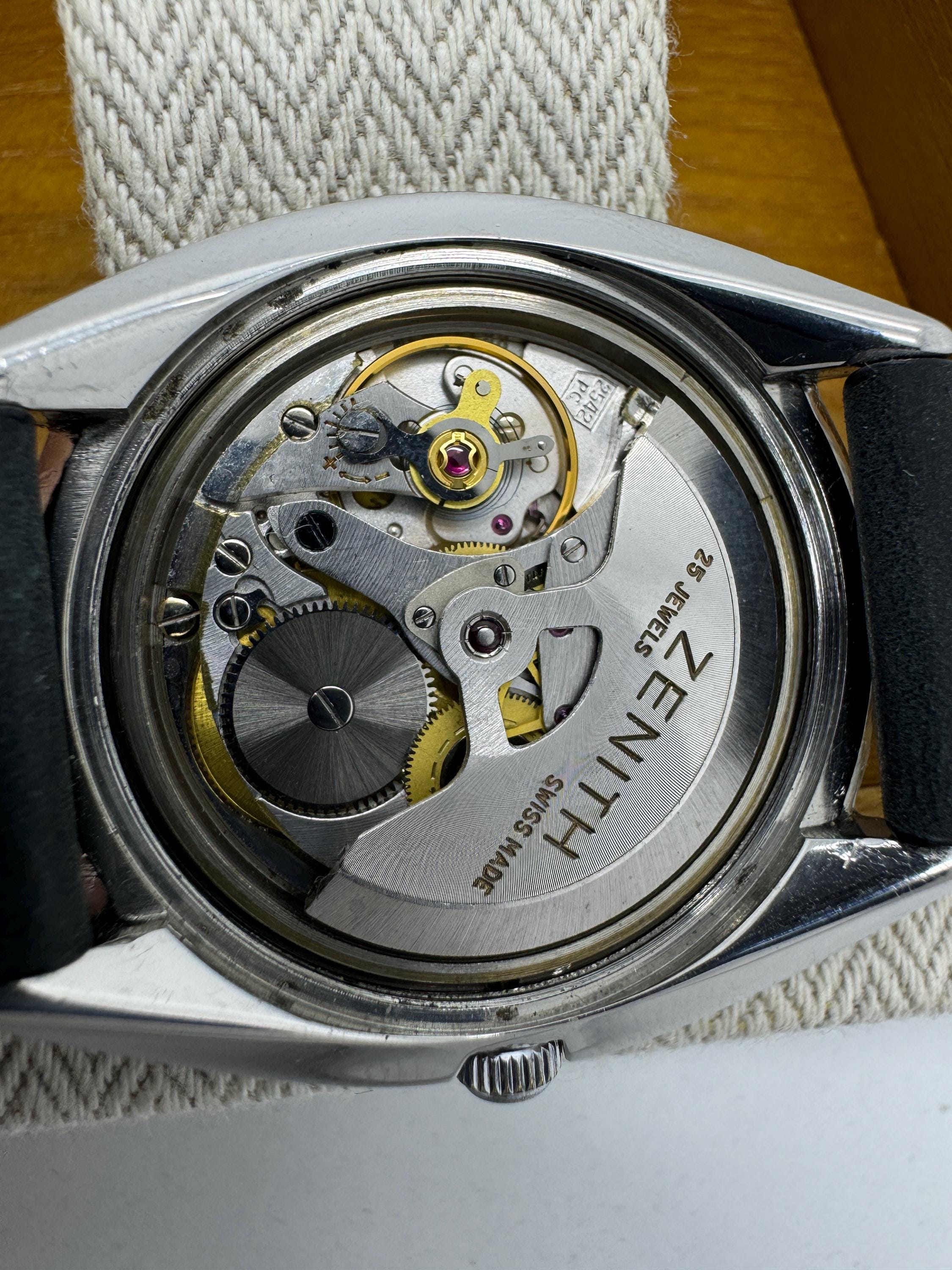 Vintage Zenith Captain Automatic Men Wristwatch - Etsy