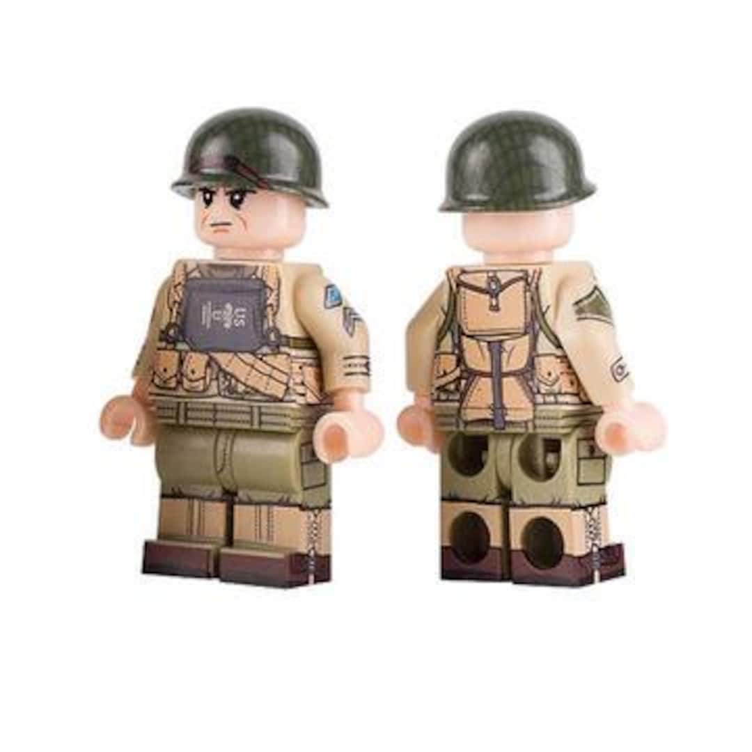 Custom Minifigure WW2 US Army Ranger Corporal Lego Compatible ...