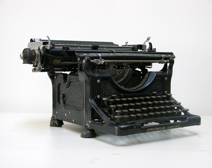 Vintage Underwood Standard 11 Typewriter - Etsy