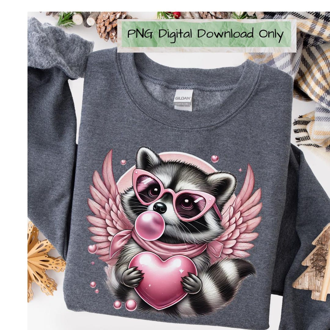 Pink Raccoon Bubble Png, Raccoon Png Pink Bow Raccoon Png, Cute Raccoon ...