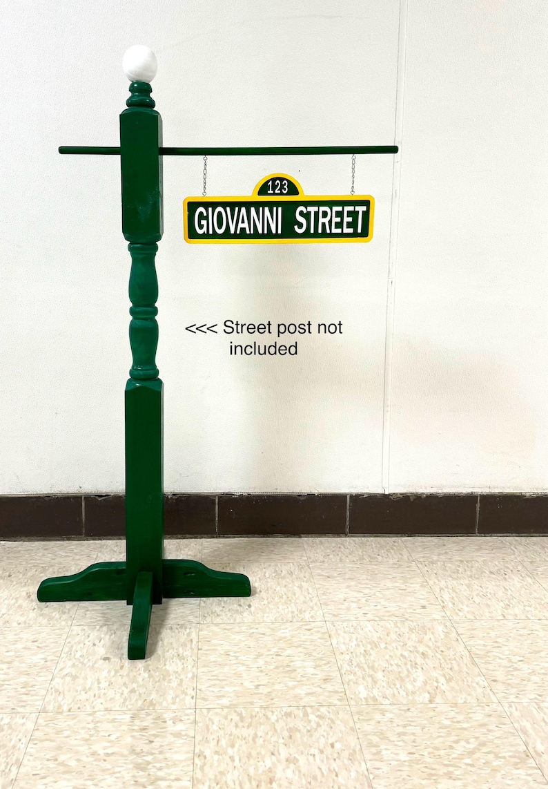 Custom Children’s Street Sign - Etsy