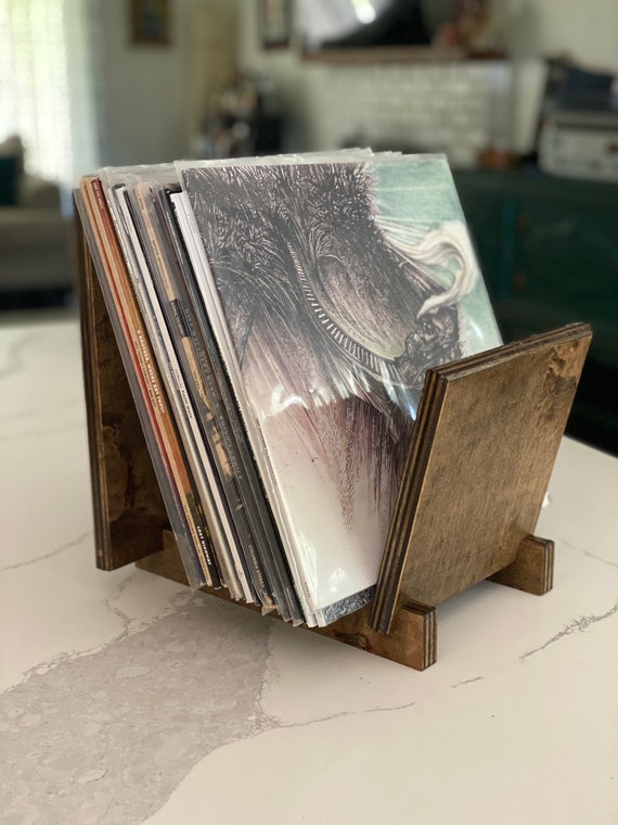 Vinyl record storage rack | Etsy