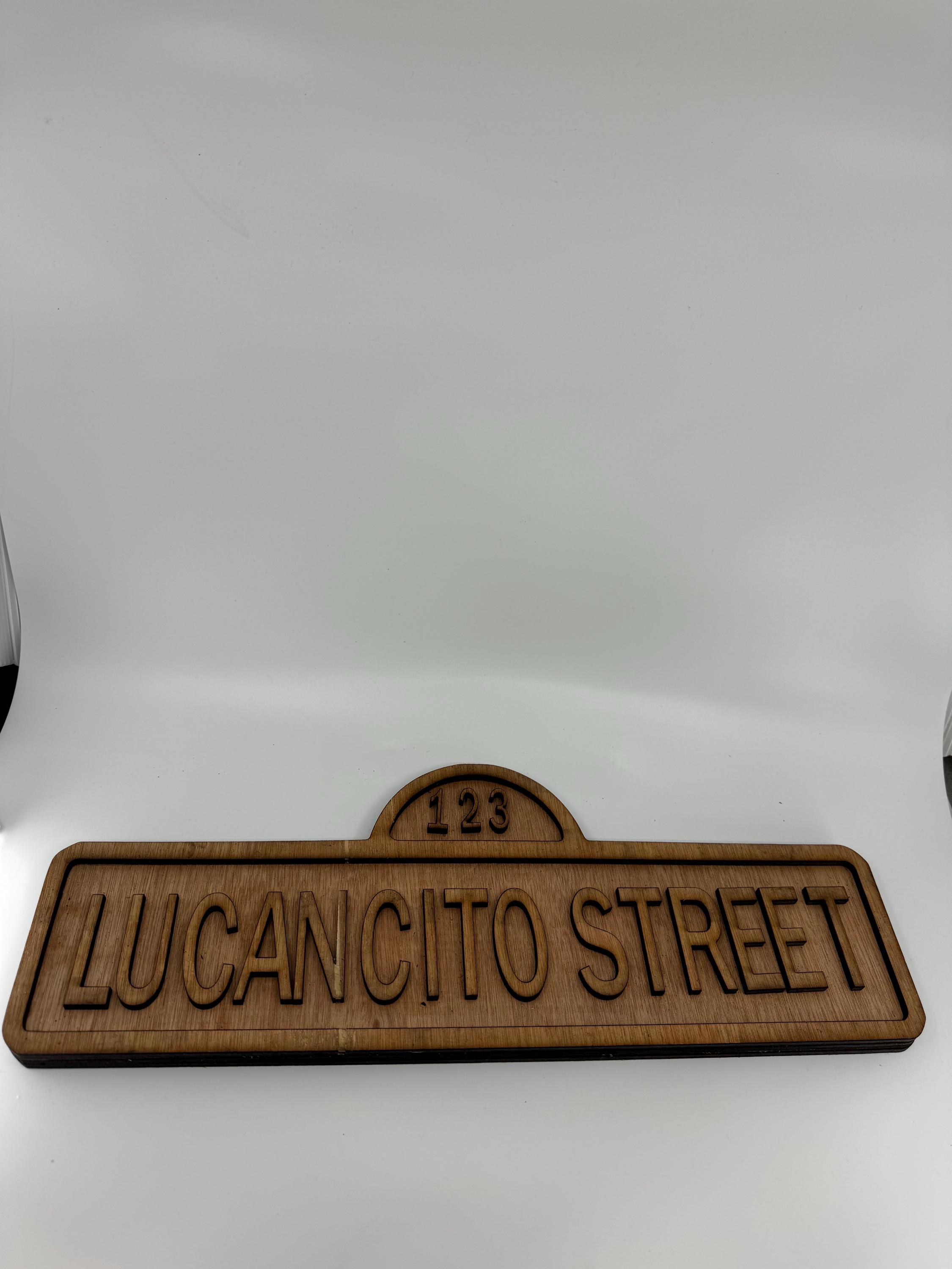 Custom Children’s Street Sign - Etsy