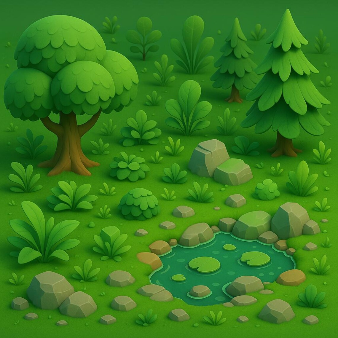 Ultimate Stylized Nature Asset Pack for Blender 1100+ Elements ...