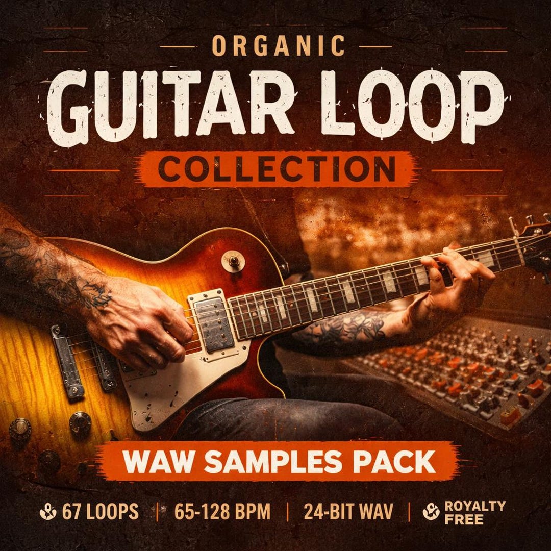 Organic Guitar Loop Collection WAV Samples Pack - Etsy