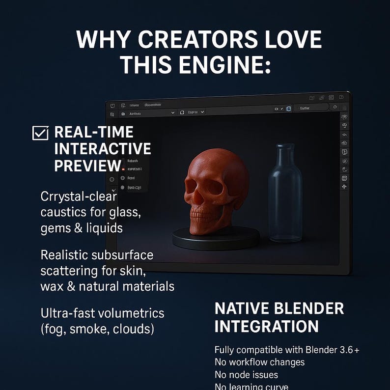 Ultra-fast GPU Render Booster for Blender – Photoreal Engine Add-on ...