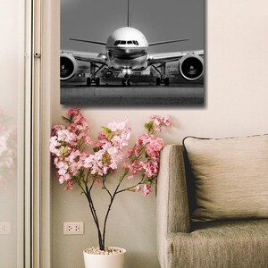 Boeing 777 Airplane Digital Art Print File, Aviation Plane Printable ...