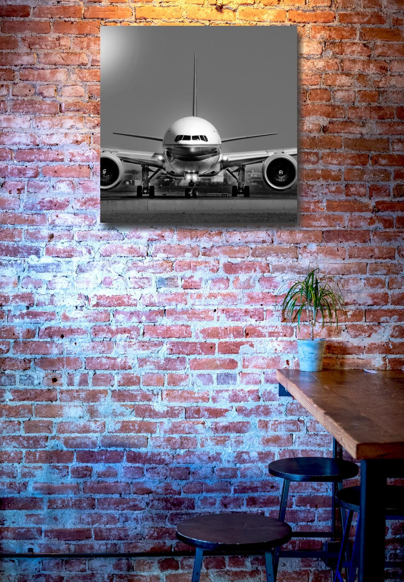 Boeing 777 Airplane Digital Art Print File, Aviation Plane Printable ...