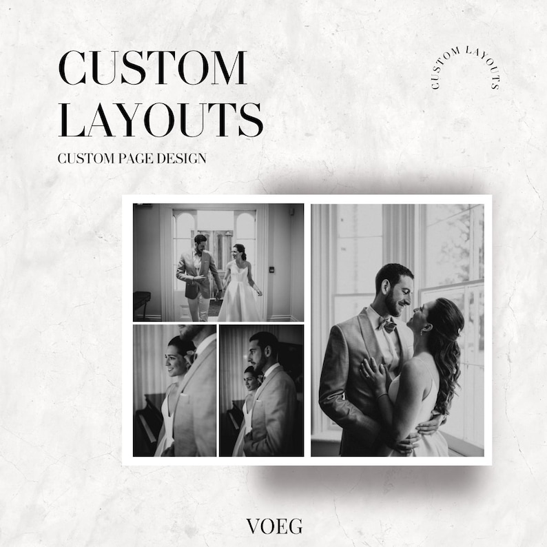 Custom Wedding Photo Album Layout Design (digital Service) - Etsy