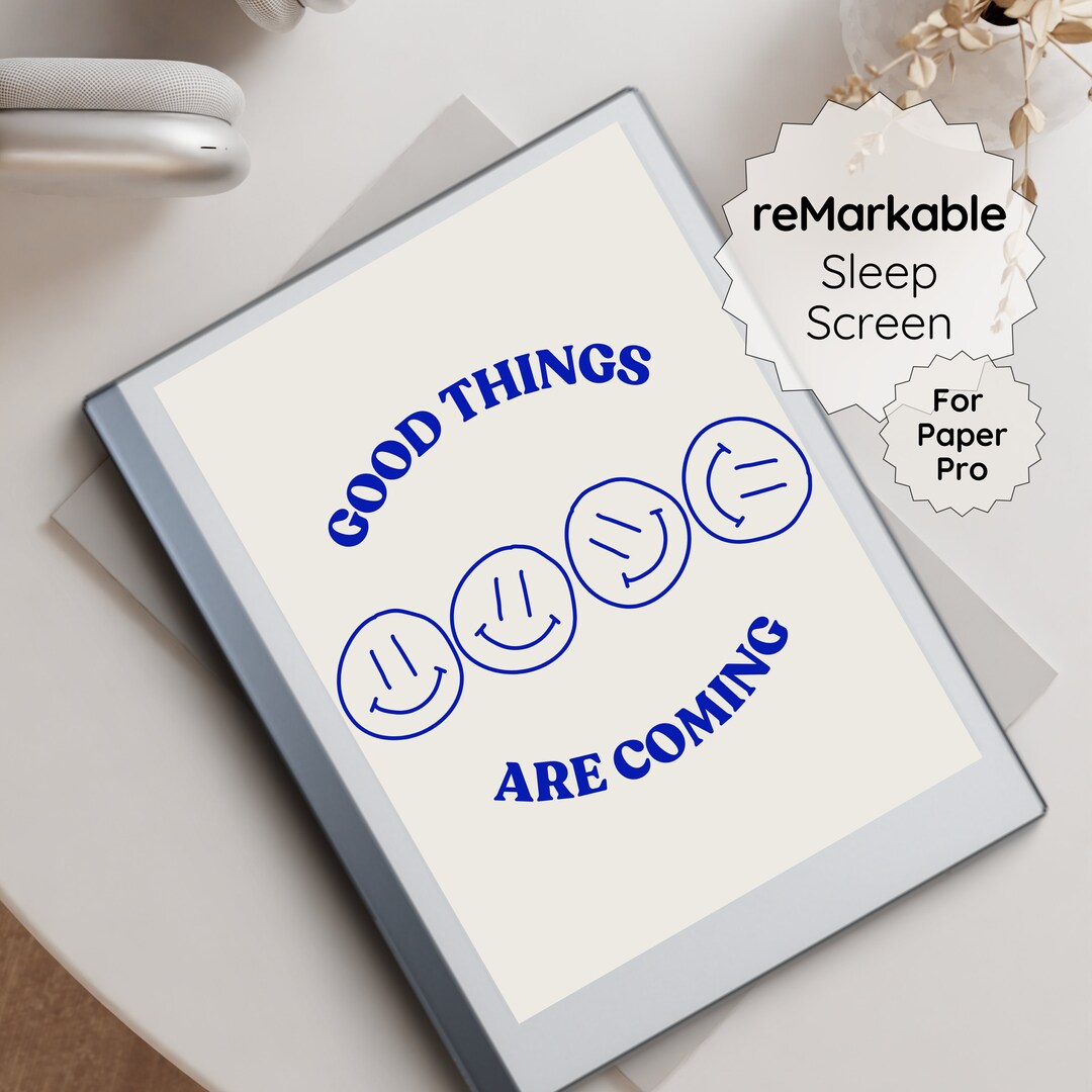 Sleep Screen for Remarkable Pro, Remarkable Paper Pro, Remarkable ...