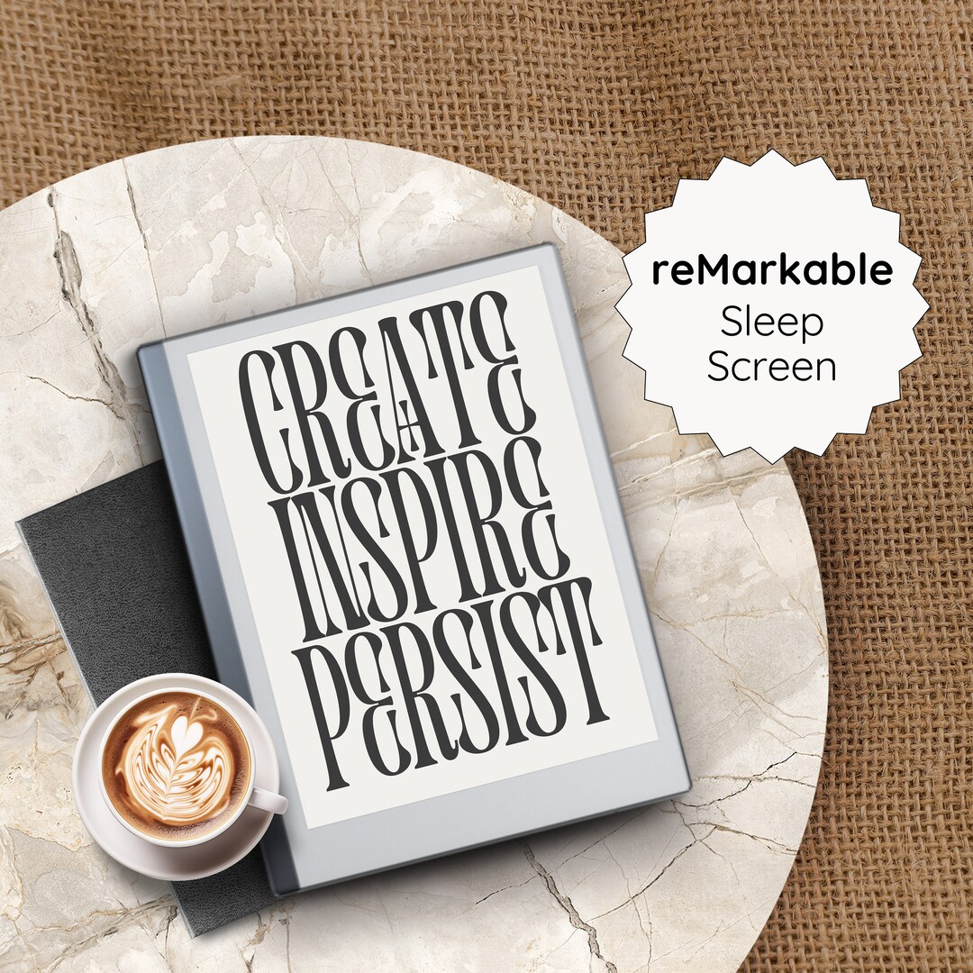 Remarkable Sleep Screen Template, Remarkable Notebook Template Screen ...