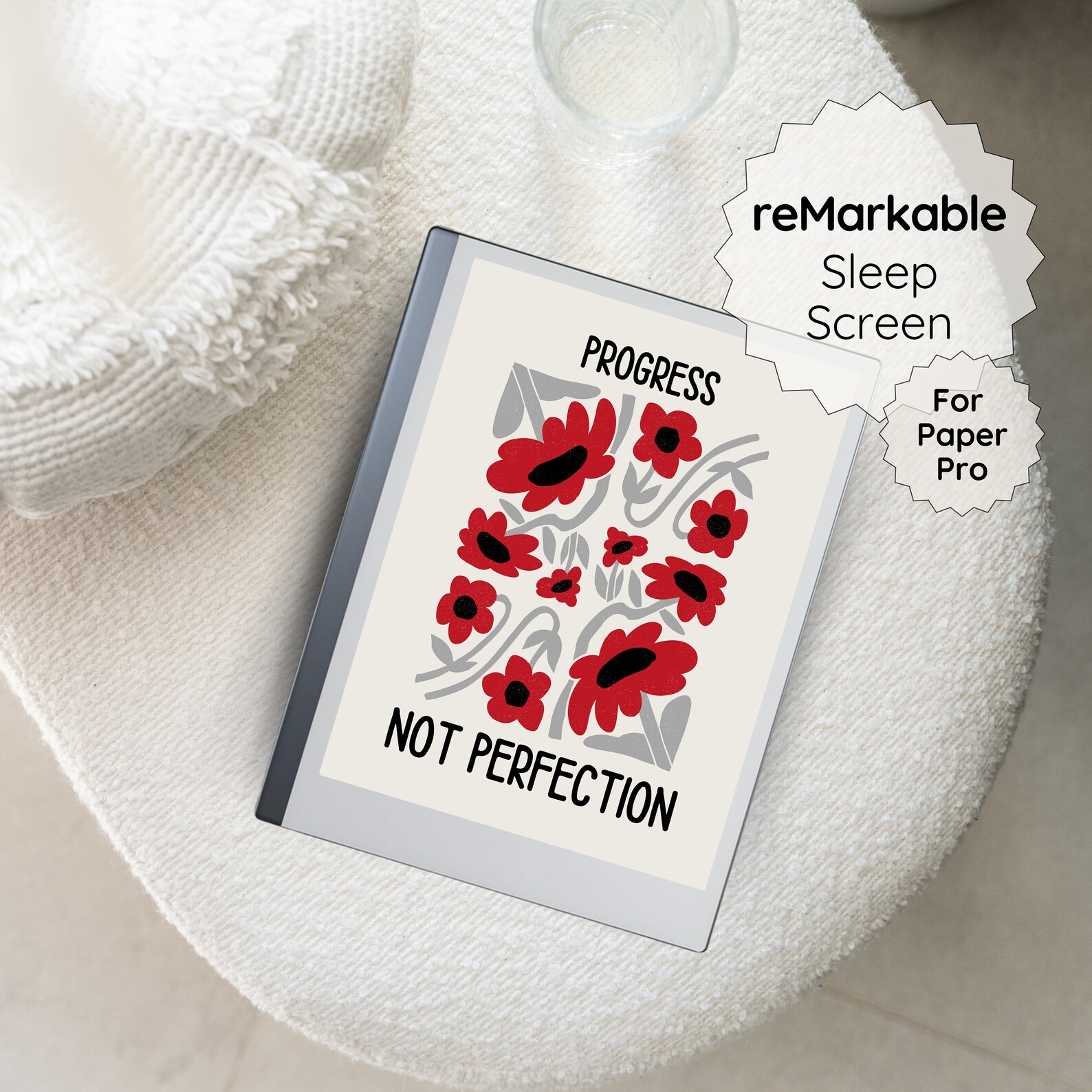 Sleep Screen for Remarkable Pro, Remarkable Paper Pro, Remarkable ...