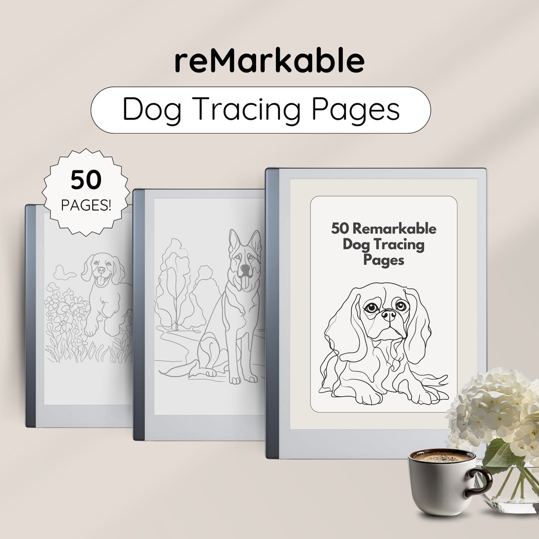 Remarkable 50 Dog Tracing Pages, Remarkable 2 Templates Tracing ...