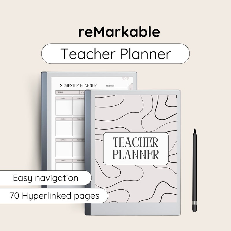 Teacher Planner - Etsy