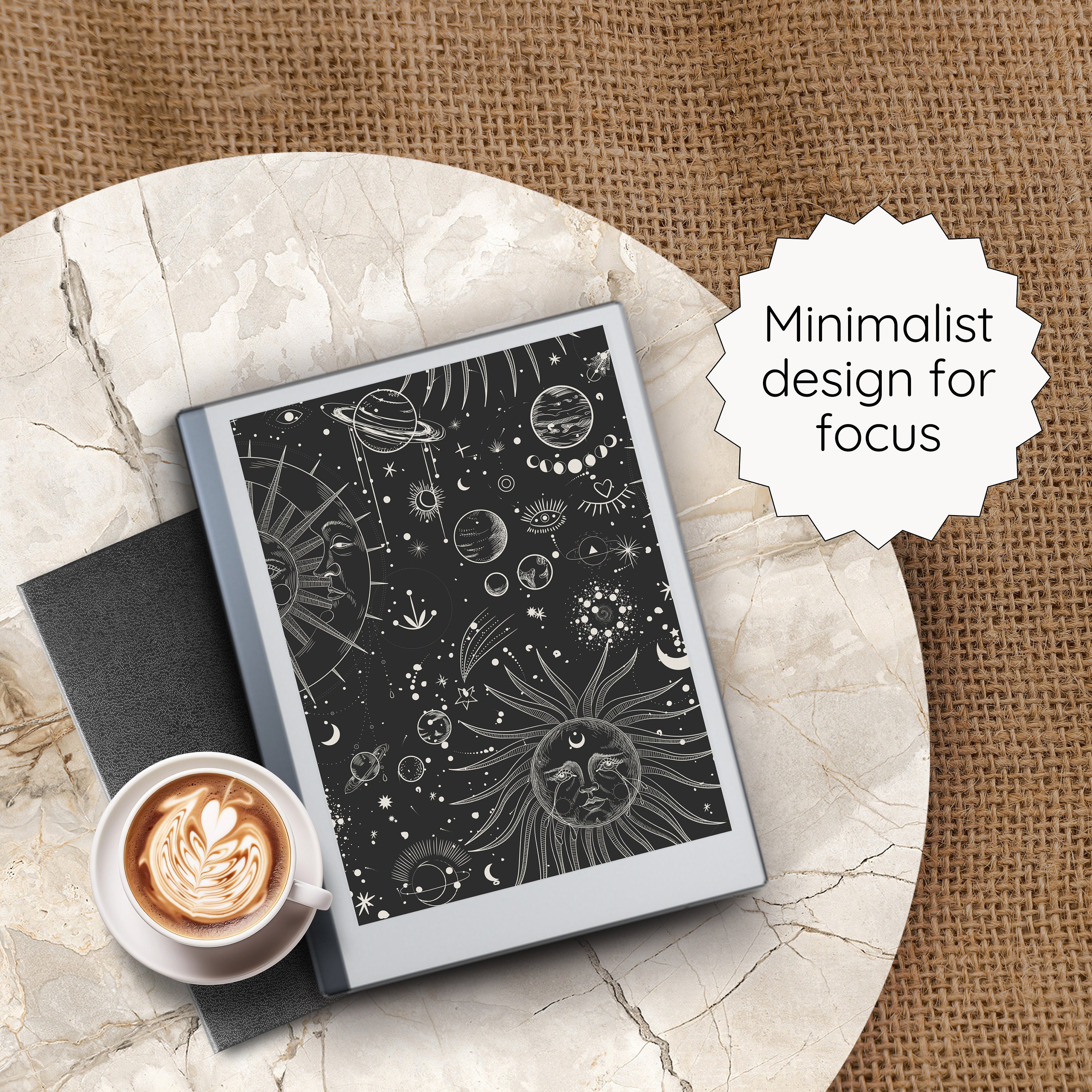 Remarkable Sleep Screen Template, Remarkable Notebook Template Screen ...