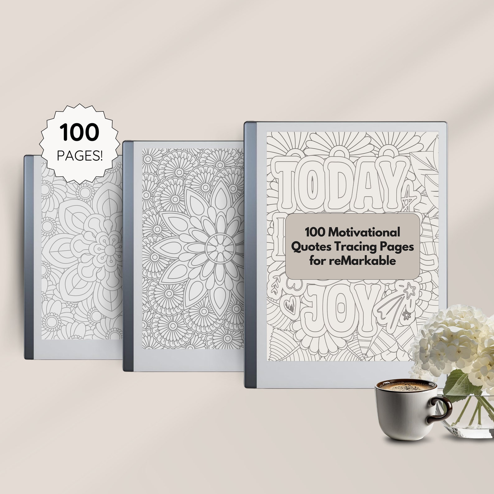 Remarkable 100 Motivational Quotes Tracing Pages, Remarkable 2 ...