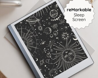 Remarkable Sleep Screen Template, Remarkable Notebook Template Screen ...