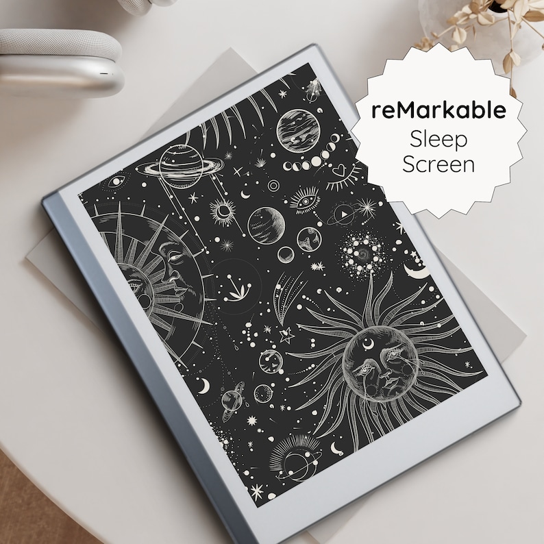 Remarkable Sleep Screen Template, Remarkable Notebook Template Screen ...