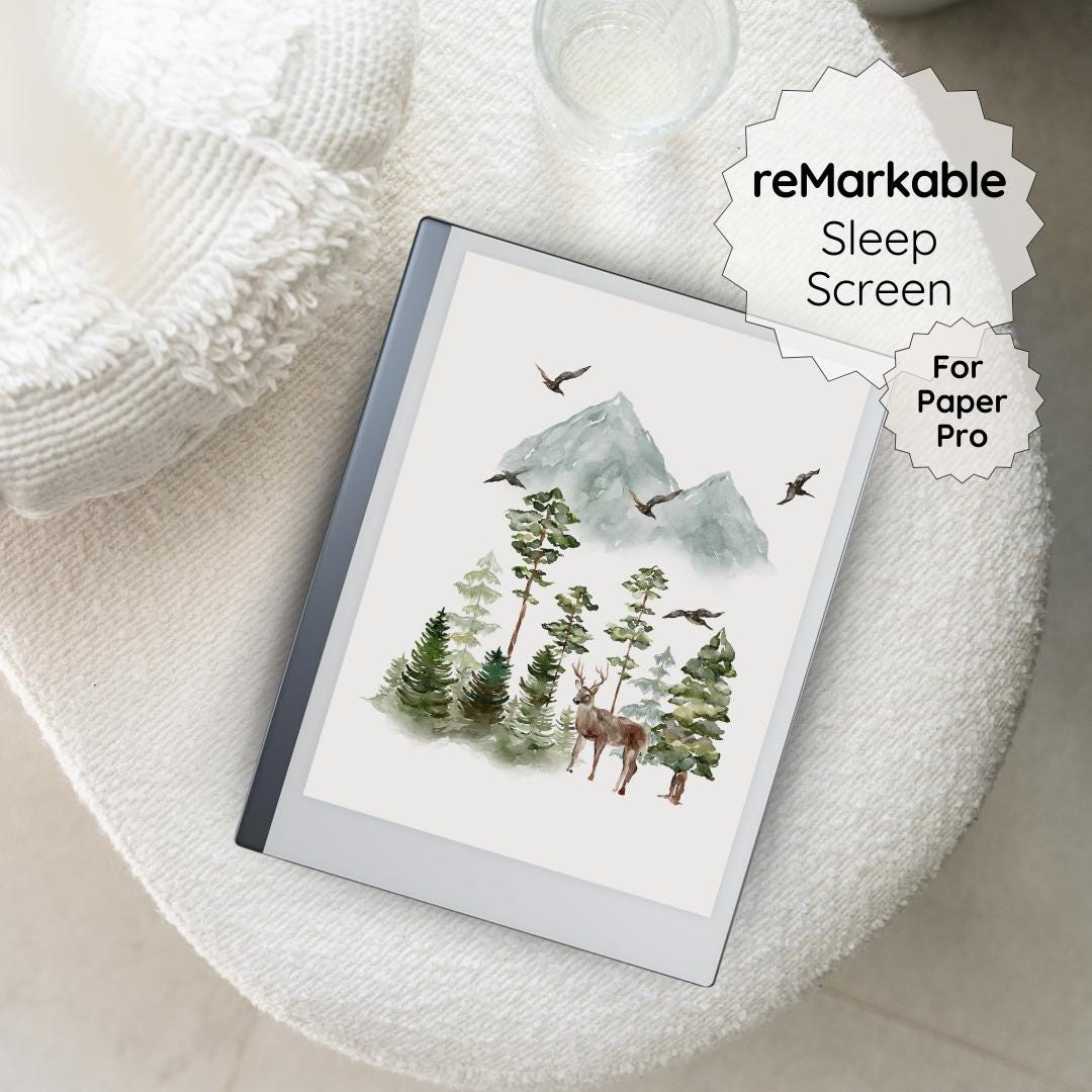 Sleep Screen for Remarkable Pro, Remarkable Paper Pro, Remarkable ...