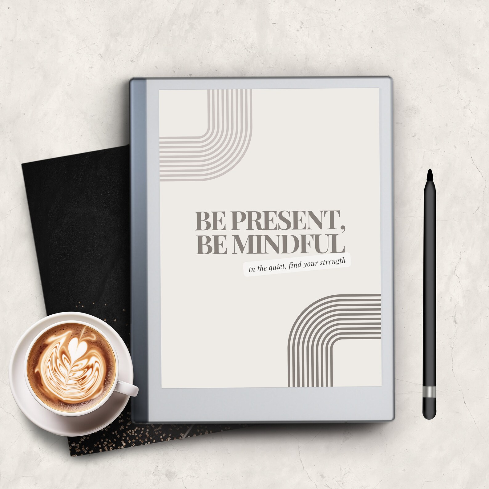 Remarkable Sleep Screen Template, Remarkable Notebook Template Screen ...