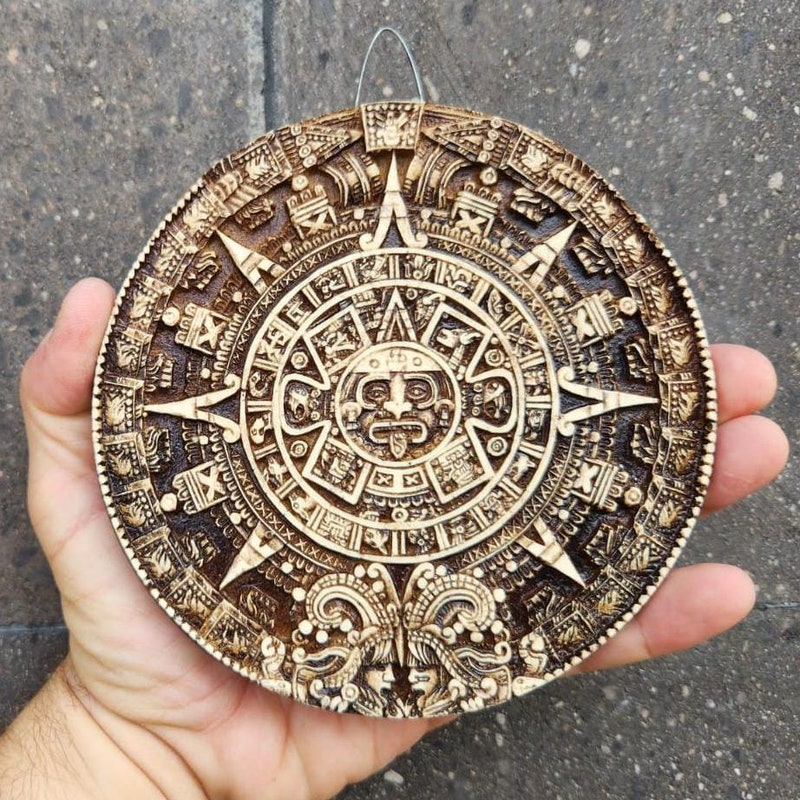 Aztec Sun Stone - Etsy