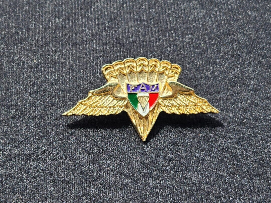 Mexican Army FREE FALL Parachute Wings Badge for 60 Jumps - Etsy